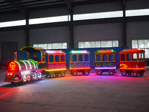 Trackless Train Ride | Amusement Park Train For Kids Wholesale