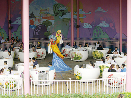 72 Seats Spinning Cup Ride | Amusement Park Rides for Sale